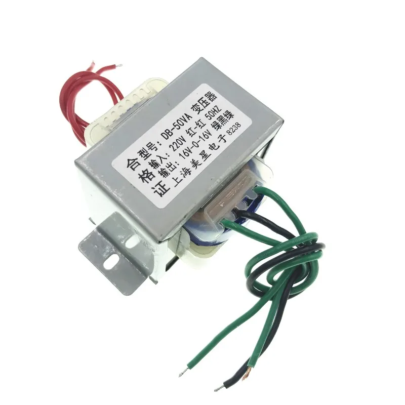 FREE-SHIPPING-EI66-power-transformer-DB-50VA-50W-220V-to-double-15V-15V ...