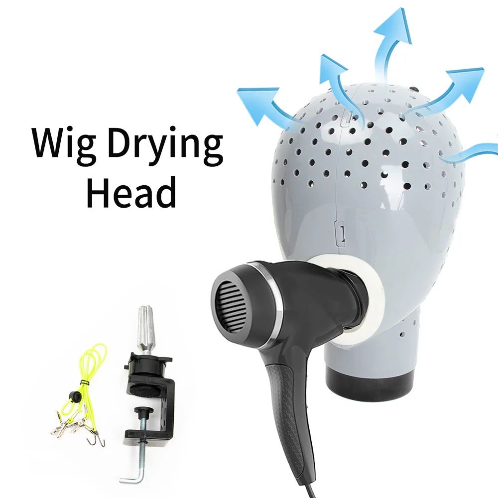 wig dryer head Hair dryer wig stand tripod with dryer wig blow dryer ...