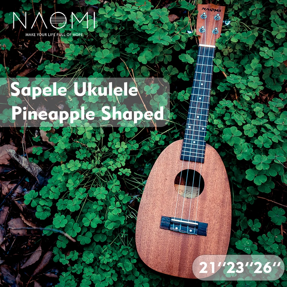 Green Ukulele Pineapple