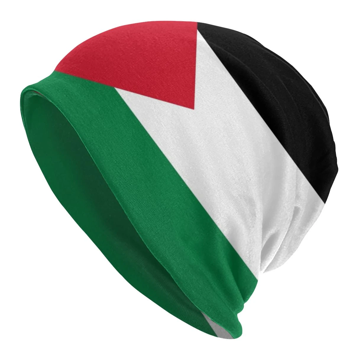 علم فلسطين بونيه القبعات متماسكة قبعة خمر الخريف الشتاء تزلج Skullies ...