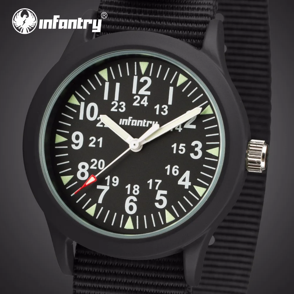 Fashion Infantry Mens Watches Military Watch Men Army Nato Strap ...