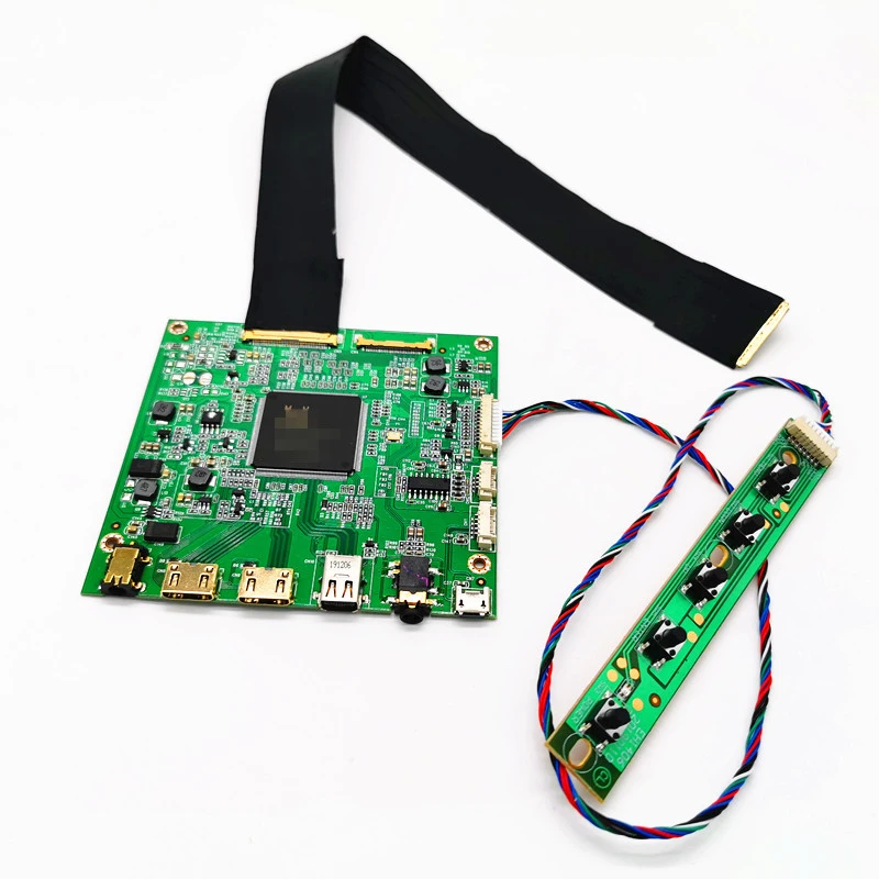 DP+2mini HDMI+Audio 4K LCD driver board for 12.5" 13.3" 15.6" 17.3 ...