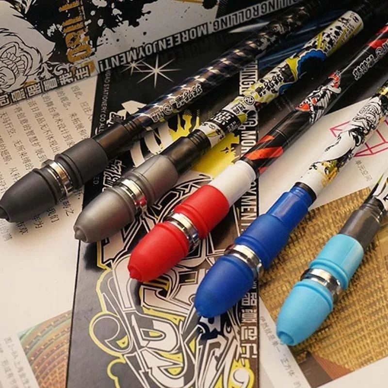 New Non slip Frosted Rotating Rotating Pen Rotating Trick Rolling ...