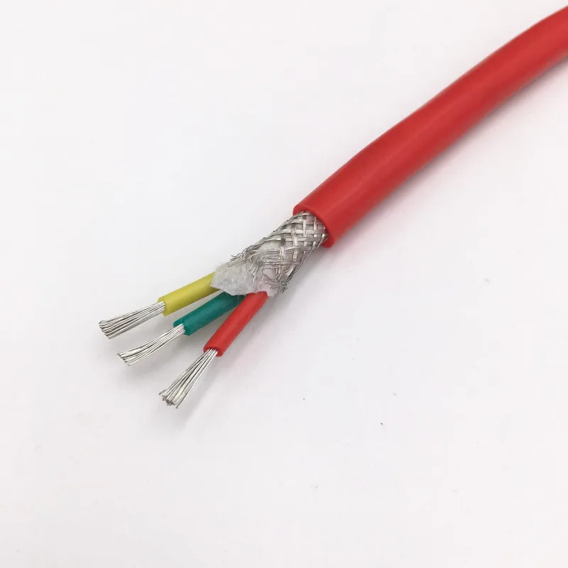 10M-high-temperature-flexible-silicone-Shielded-wire-3-Core-silicone ...