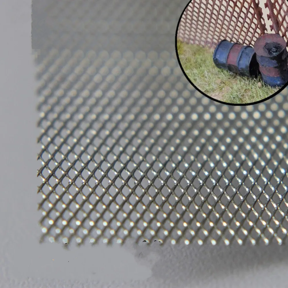 Miniature Fence Model HO scale DIY Model Making Railway Train Scene ...