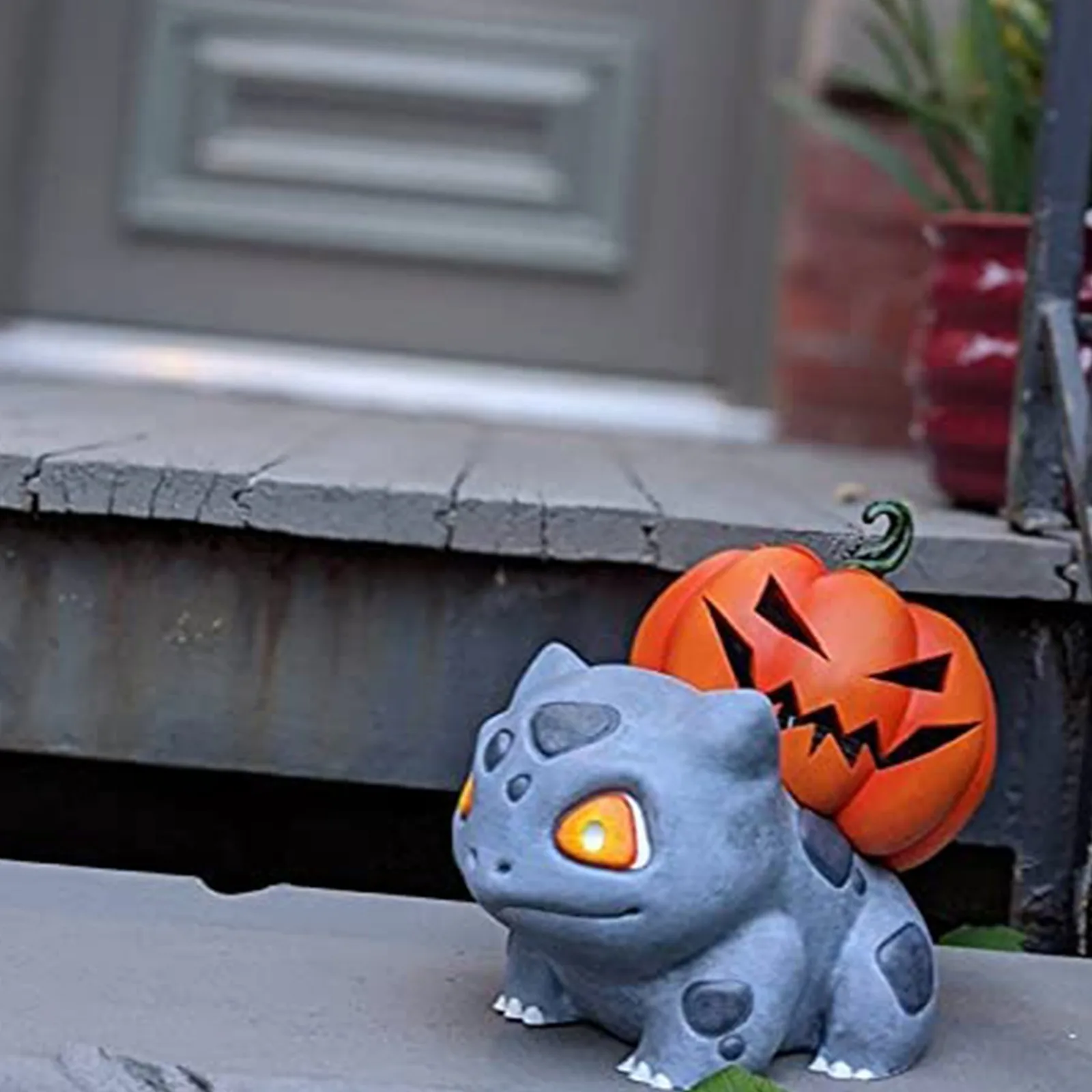 Bulbasaur Pumpkin Stencil