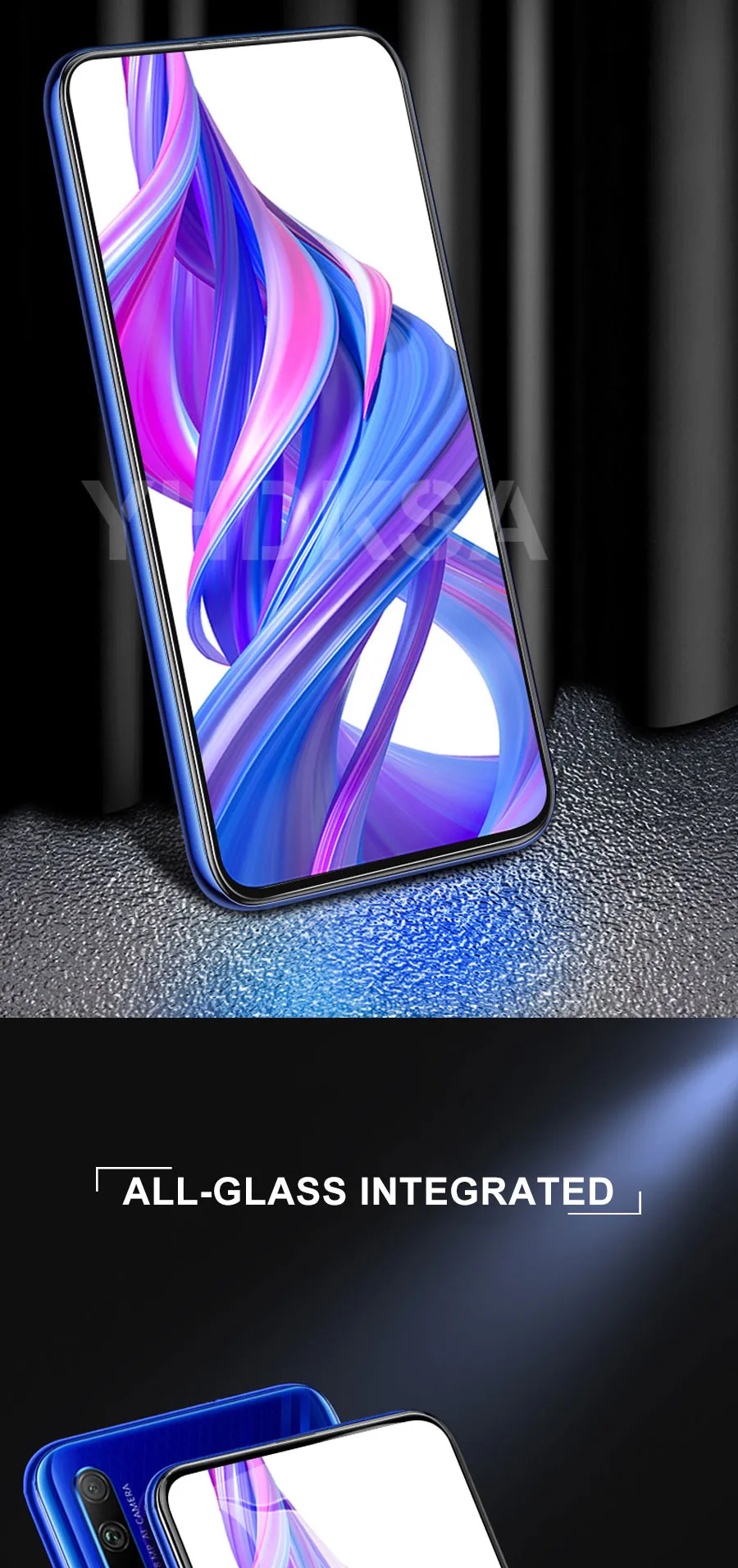 Защитное стекло 9H для huawei Honor 20 Lite 9i 10i 20i 9X 8X 8A 8C 8S 20S Защитная пленка из ...