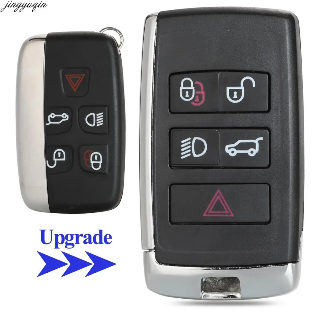 Jingyuqin 4B Remote Car Key Case Shell Upgraded For Land Rover Range ...