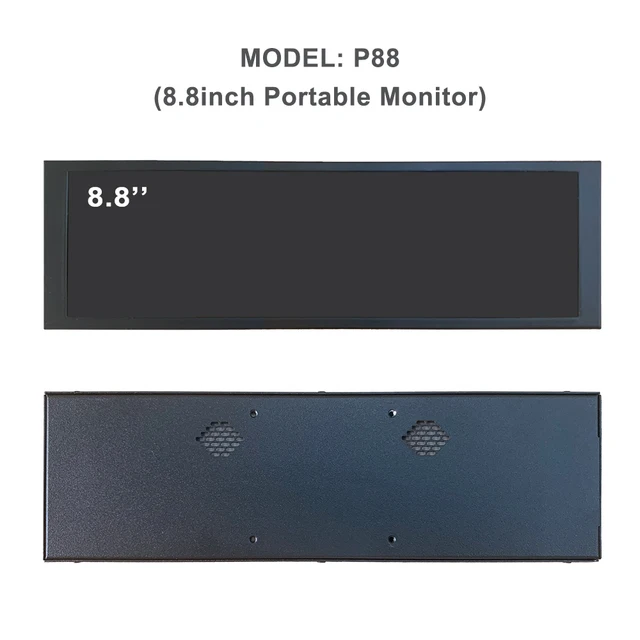 480x1920 터치 스크린 모니터, PC 바 와이드 Aida64 라즈베리 파이 디스플레이, 두 번째 화면 수직 외부 모니터 ...