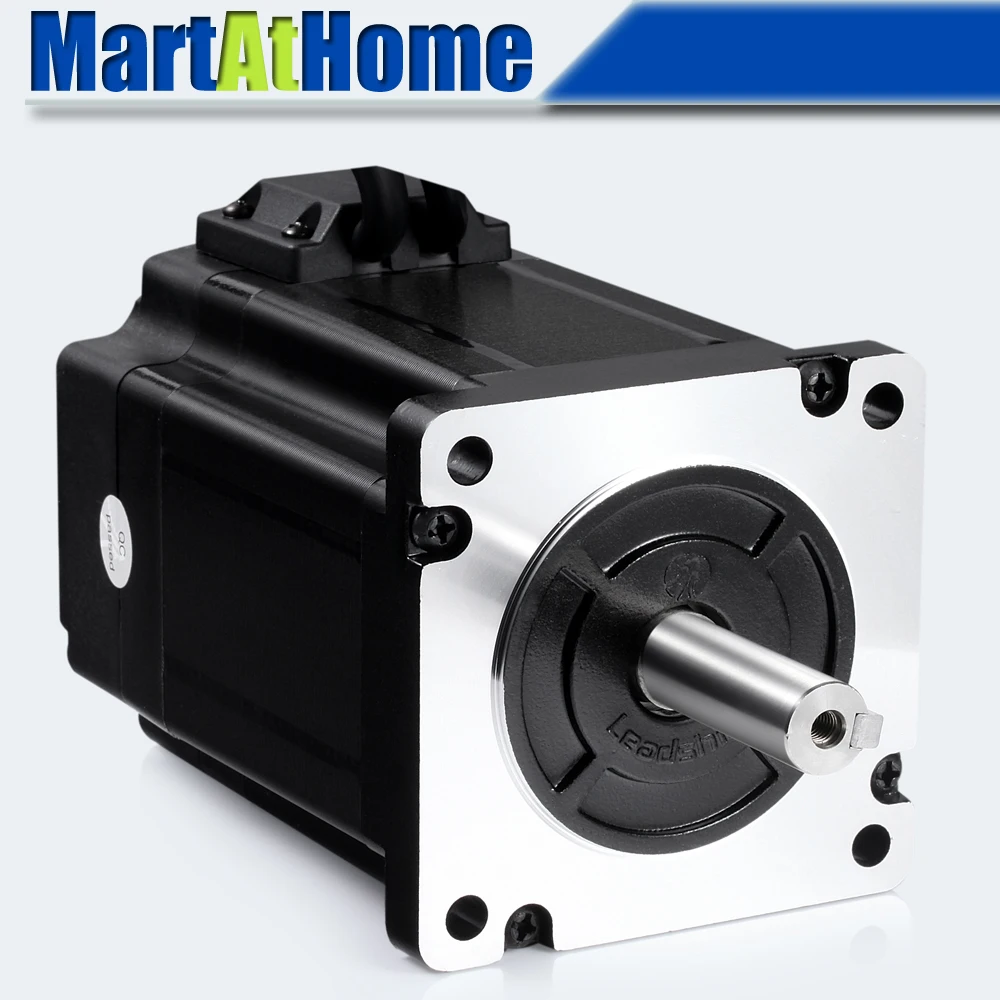 Leadshine 86cme80 Cnc Closed Loop Stepper Motor 8n.m Shaft 14mm 4-leads ...