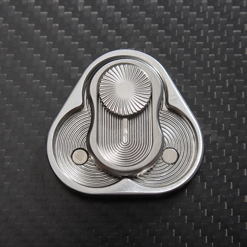 Rotary Magnetic Fidget Slider Adult Edc Metal Fidget Toy Adhd Hand ...