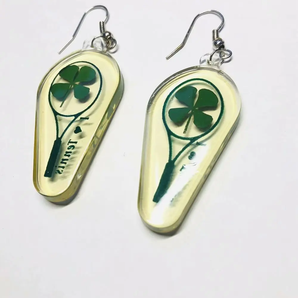 Real Four Leaf Clover Diy Jewelry