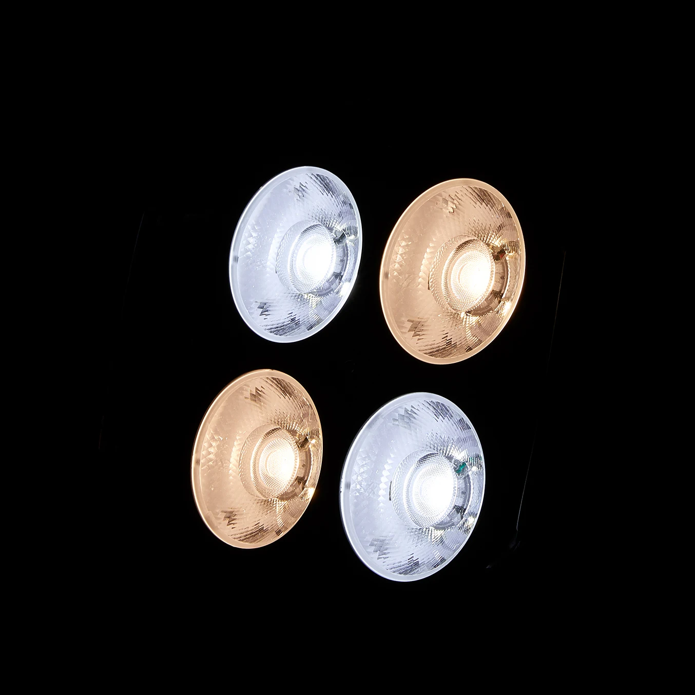 Led Par COB 4 × 50W 무대 조명, 쿨/웜 블라인더 조명, dmx 컨트롤러, 전문 dj 웨딩 파티, 나이트 클럽 ...