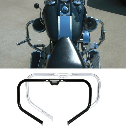 Motorcycle Engine Crash Guard Bar For Harley Softail Deluxe FLDE Fat ...
