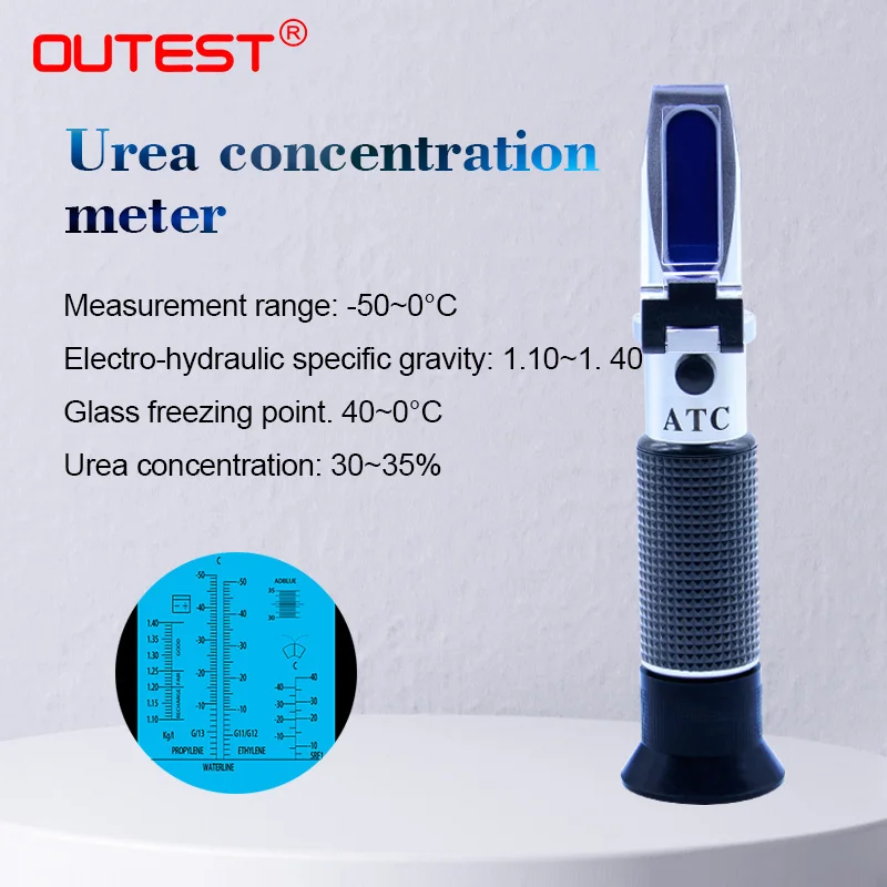 Digital Car urea concentration meter RZ124 urea concentration 30%~35% ...