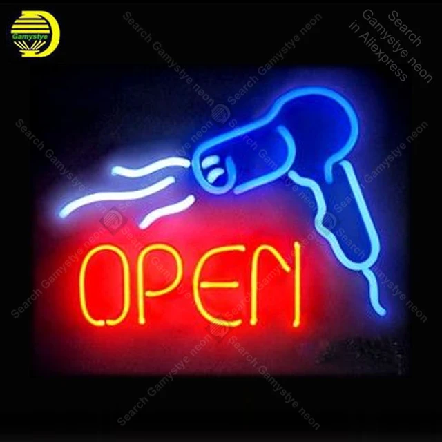 Vintage Neon Open Sign