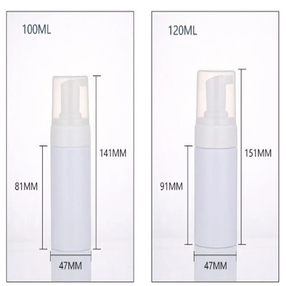 FLACON-POMPE,Ivory-200ml--Flacon à mousse vide Portable 100-150 ...