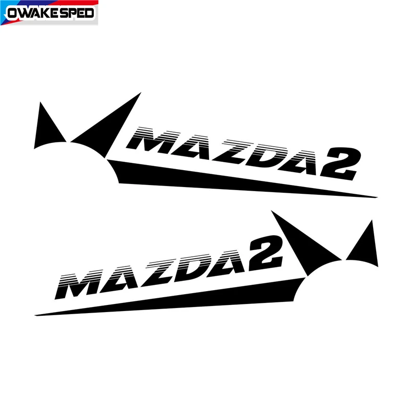 Black Mazda 2 Racing