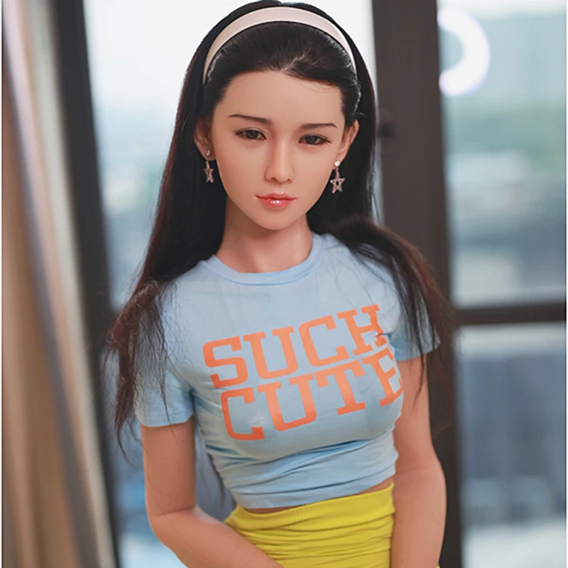 Red Angle Silicone Sex Dolls For Man Implanted Hair Love Doll Skeleton