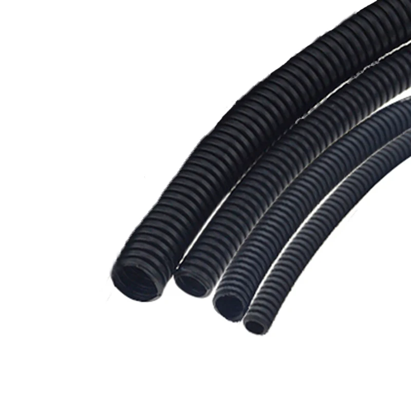 1M 6.5mm Corrugated tube auto car corrugated tube pipe insulation wire ...