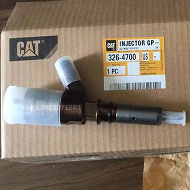 32f61-00062 Common Rail Injector 326-4700 For Caterpillar Cat 320d C6.4 ...