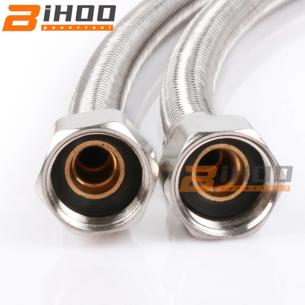 FLEXIBLE,1-2-60cm--Tuyau Flexible de plomberie en acier inoxydable, 1 ...