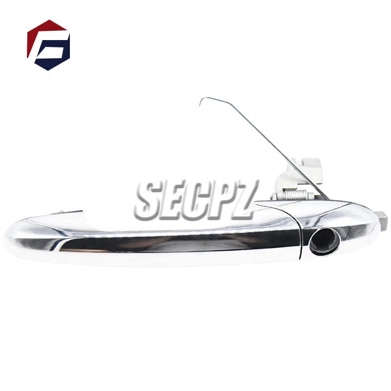 External Chrome Plated Outer Door Handle for Fiat 500 2012 2018 ...