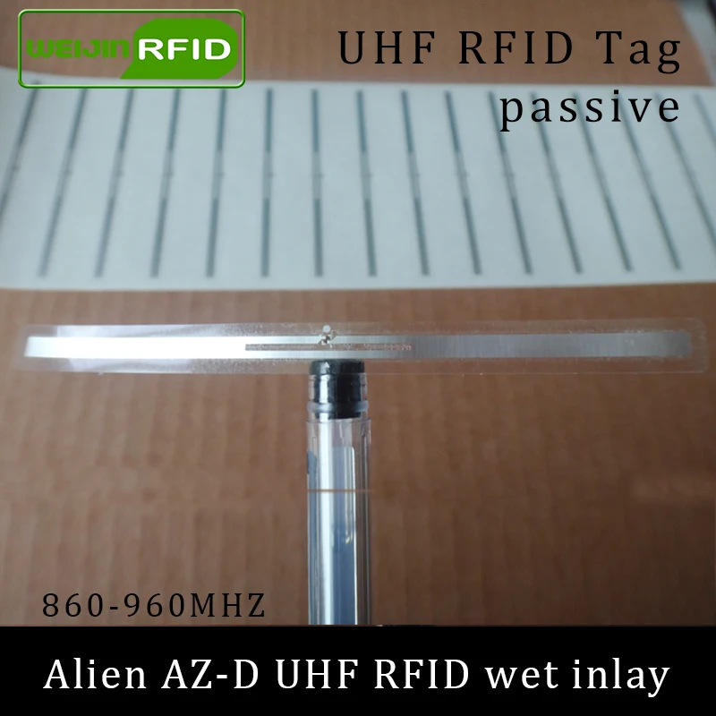 UHF RFID tag Alien AZ D dry inlay 915mhz 900mhz 868mhz 860 960MHZ ...