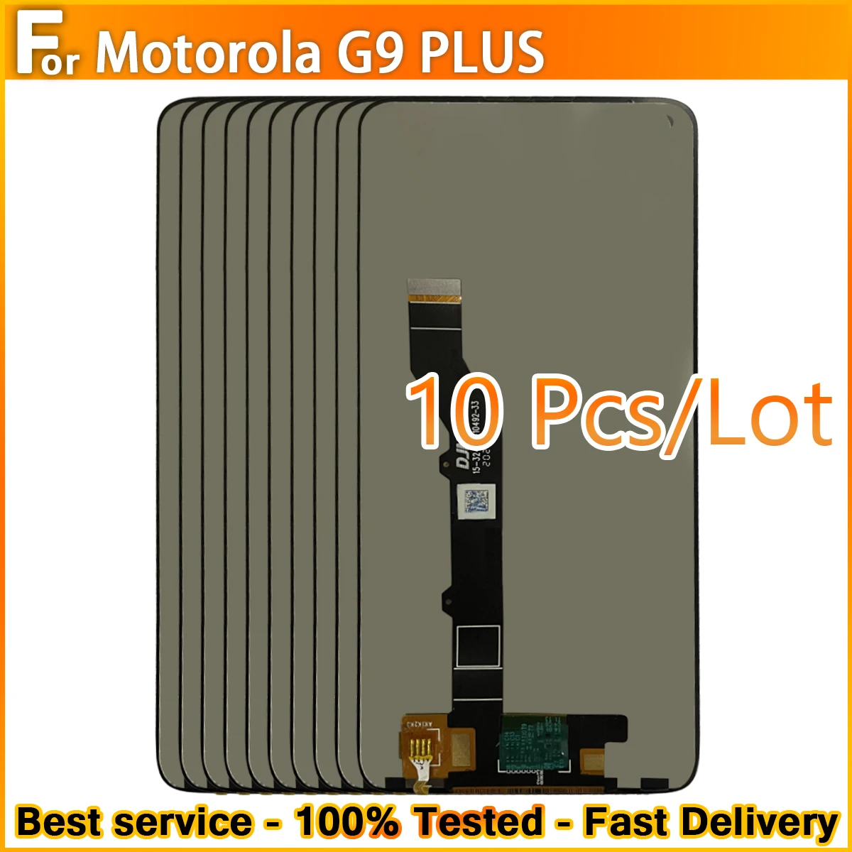 10pcs/for Motorola Moto G9 Plus Xt2087-1 Lcd Display Touchscreen ...