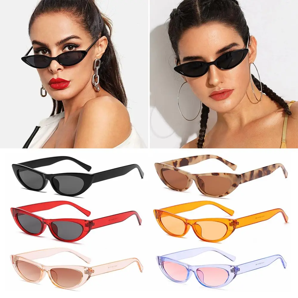 Fashion Small Frame Sunglasses for Women Clout Goggles Vintage Trendy ...