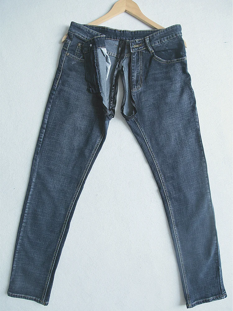 Fashion Outdoor Take Off Men's Invisible Full Zipper Open Crotch ...