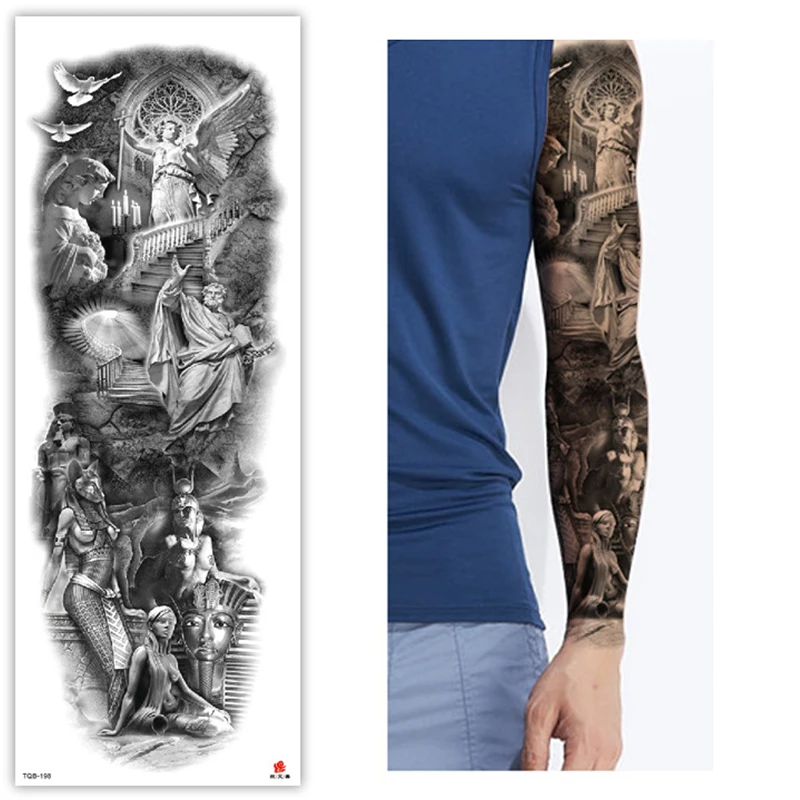 Grim Reaper Tattoo Sleeve