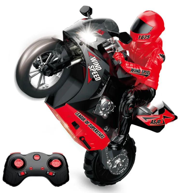 1:6 Self stabilizing Balance RC Motorcycle With light Sound effects ...