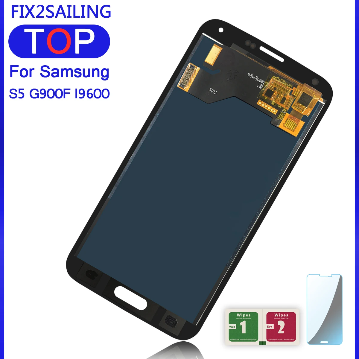 Для samsung S5 lcd SM-G900 SM-G900F G900 I9600 AAA+ ЖК-дисплей+ сенсорный экран дигитайзер с ...