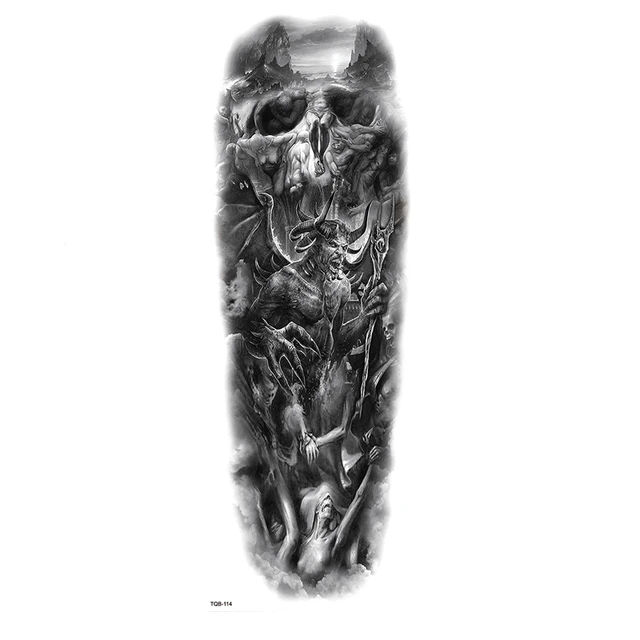 Hell Tattoo Drawings