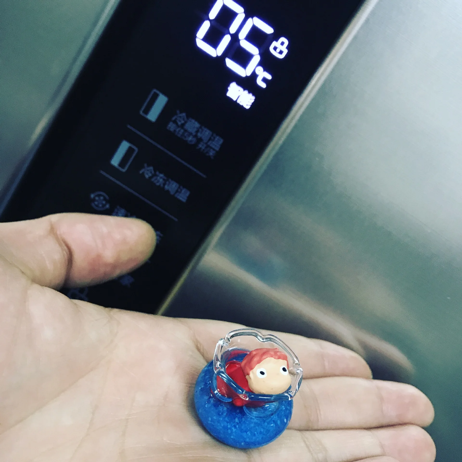 Ponyo на обрыве Аниме Фигурка ручной работы игрушки высокое качество ...