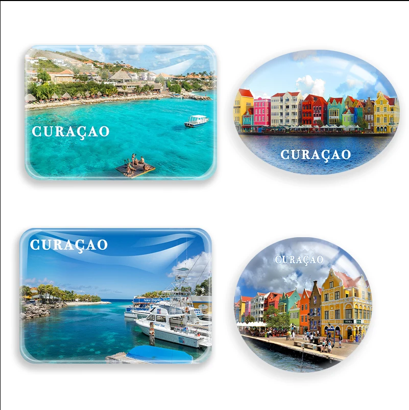 Netherlands-Curacao-Landscape-Fridge-Magnets-World-Tourist-Souvenir ...