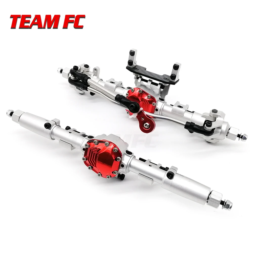 Alloy Front Rear Straight Complete Axle For 1/10 Axial Scx10 Ii 90046 ...