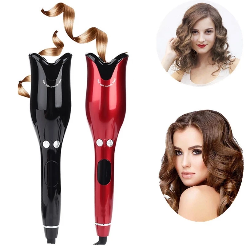 Neue Rose Typ Automatische Haar Curler Infrarot LCD Lockenwickler ...