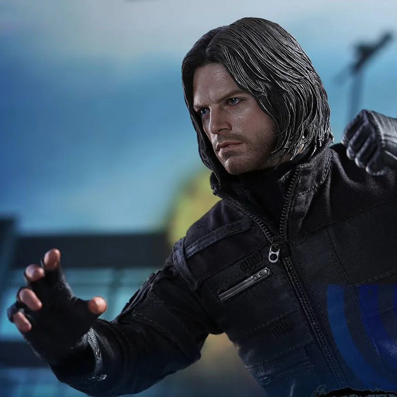 30cm Captain America: Civil War Winter Soldier Bucky Barnes Action ...