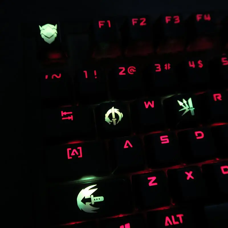 Keyboard Key Caps Overwatch | Keycaps Mercy Overwatch | Overwatch Va ...