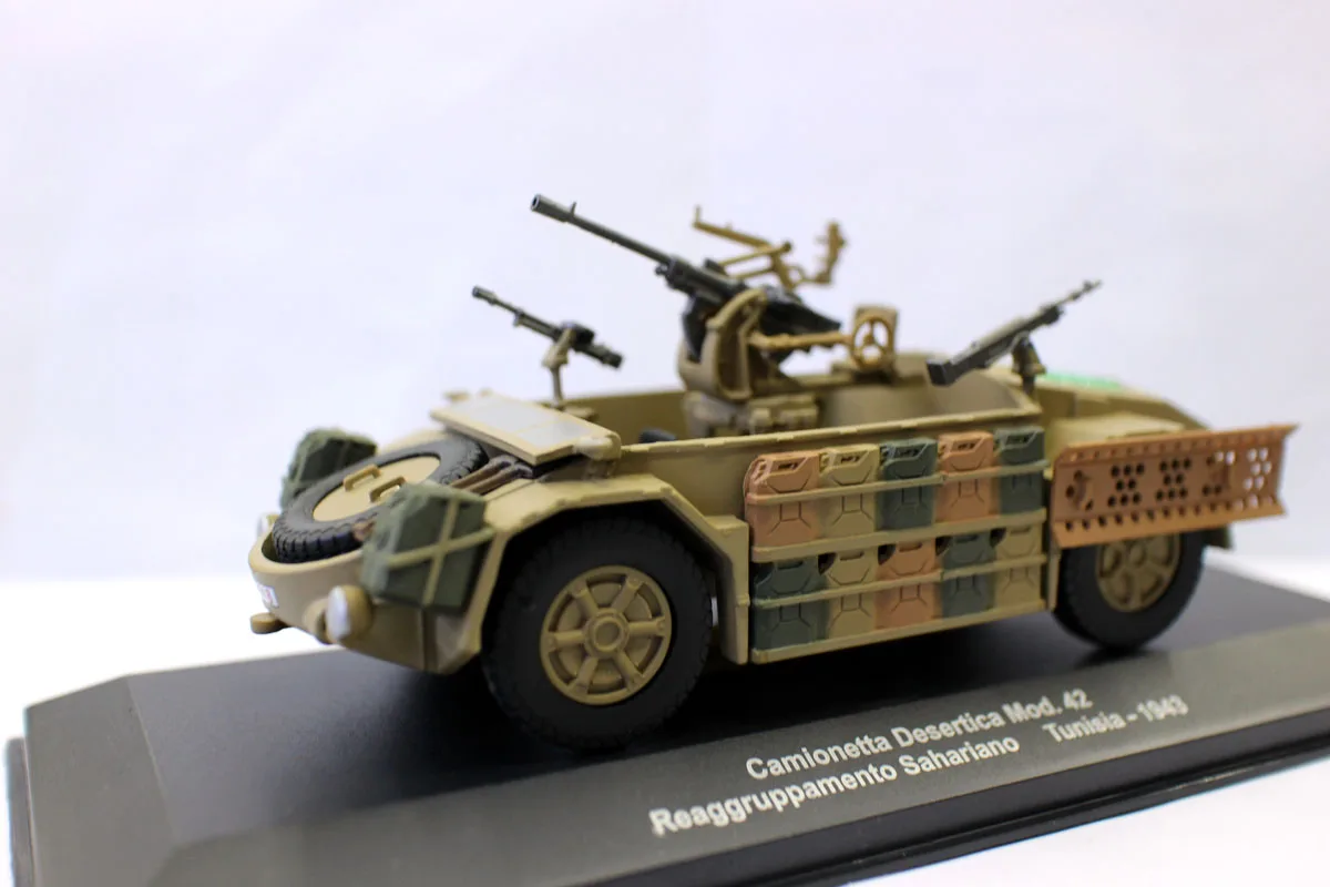 Die cast 1/43 Modellino Camionetta Desertica Mod 42 Tunisia 1943 ...