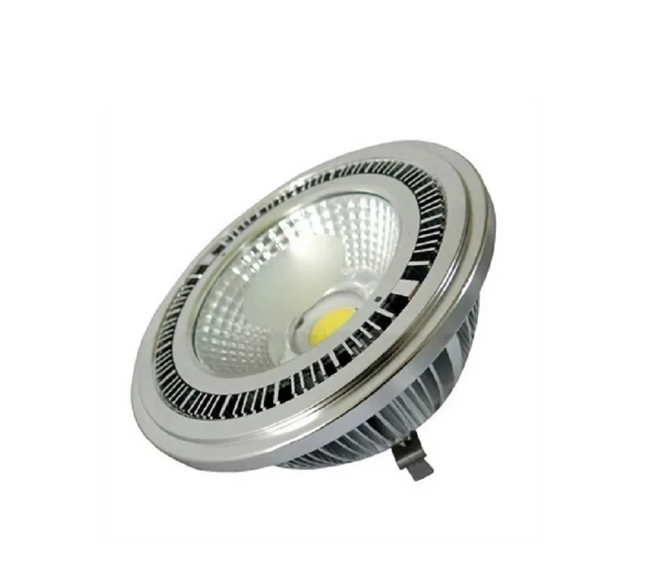 Lámpara Led G53 GU10 AR111, foco de 15w, CA/CC 12V ES111, blanco cálido y frío, 4 unids/lote ...