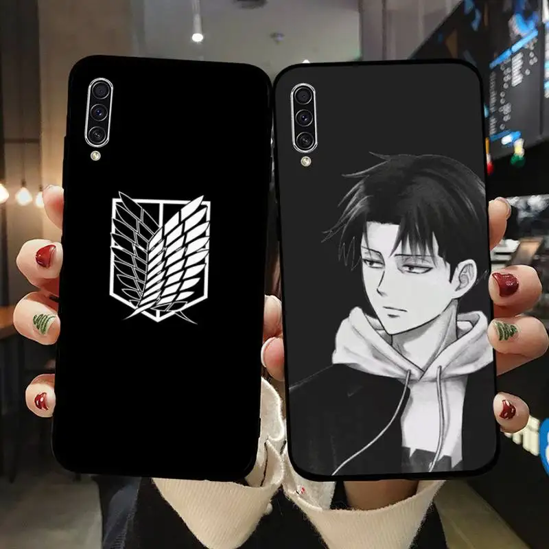 Anime Japanese Attack On Titan Phone Case For Samsung Galaxy S 7 8 9 10 ...