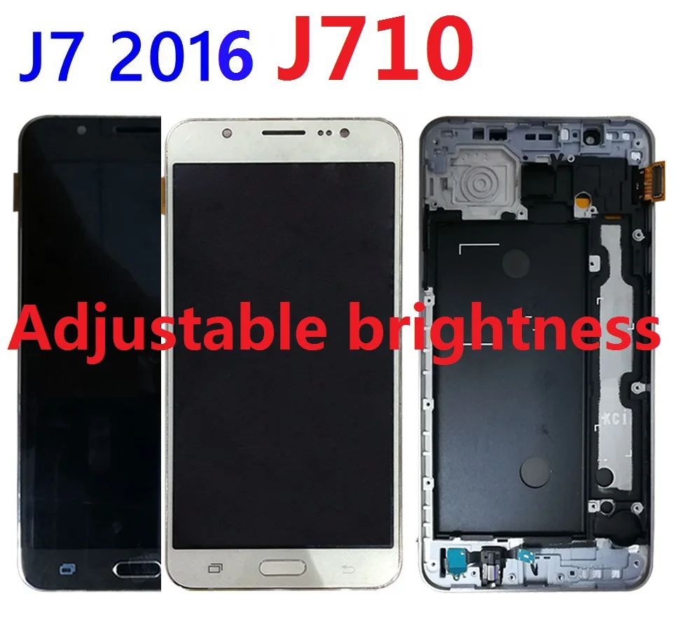 Для Samsung Galaxy J7 J710F SM-J710FN/F/M/H/DS ЖК-дисплей с сенсорным ...