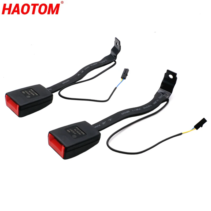 New-Front-Right-Left-Seat-Belt-Catch-Buckle-Padding-Socket-Plug ...