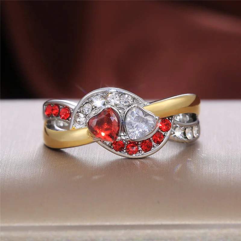 Two Hearts One Love Ring