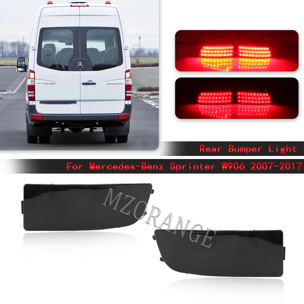 LED 리어 범퍼 리플렉터 라이트 브레이크 램프 9068260040 9068260140, 메르세데스 벤츠 스프린터 W906 ...