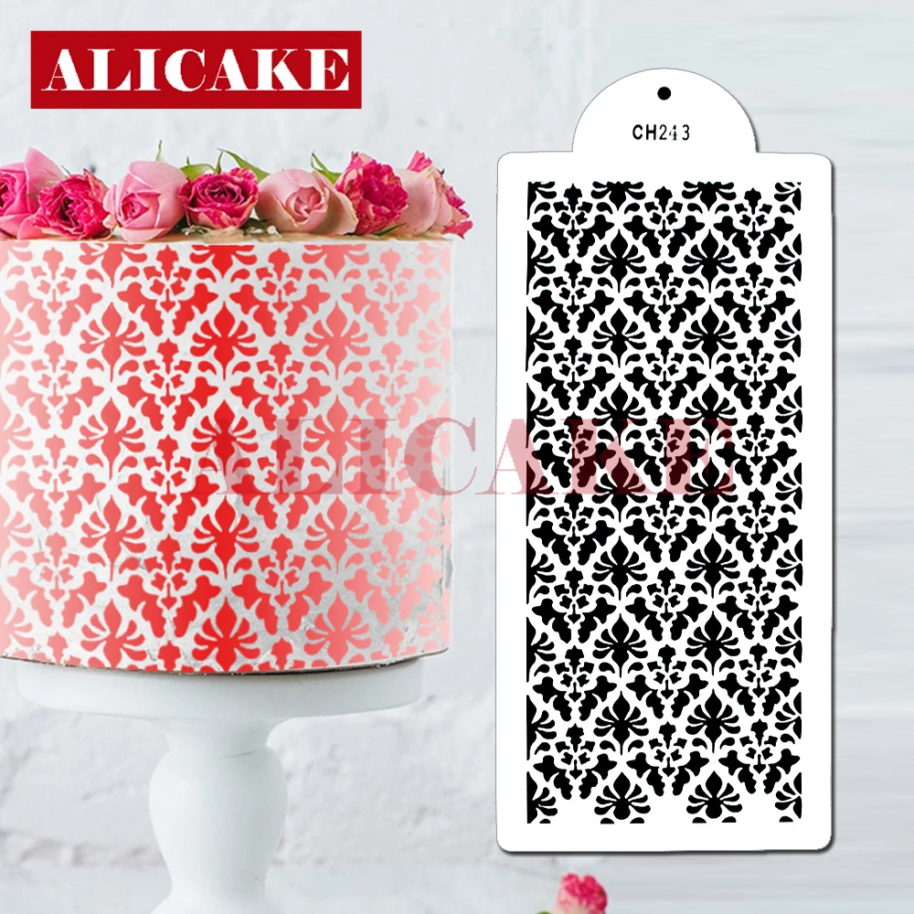 Cake Stencil Bauhinia Shape Pattern Wedding Cake Decorating Plastic ...