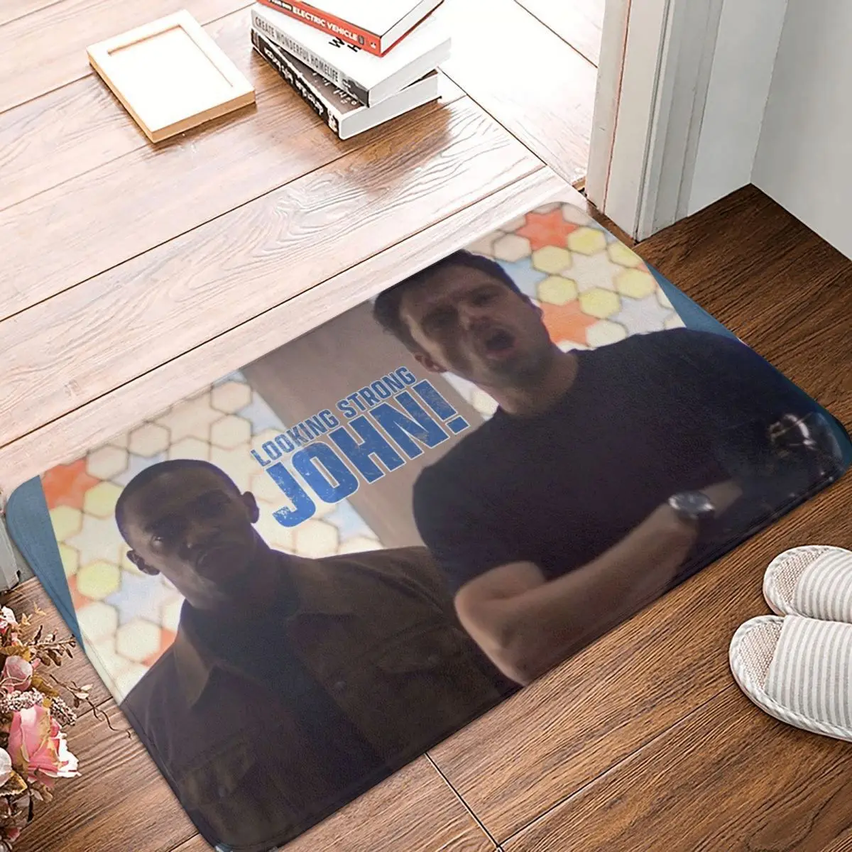 Looking Strong John Doormat Carpet Mat Rug Polyester PVC Anti slip ...